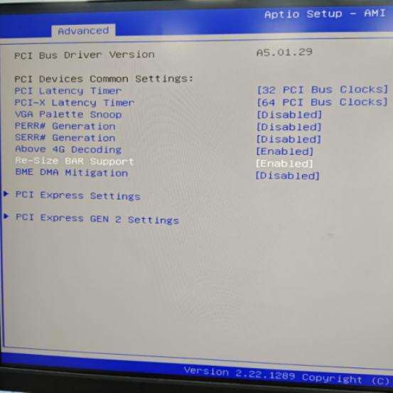 [主板]如何开启Resize BAR(Resizable BAR)功能
