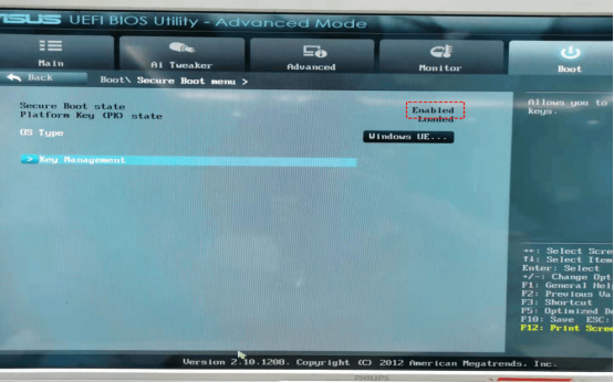 如何启用UEFI安全启动