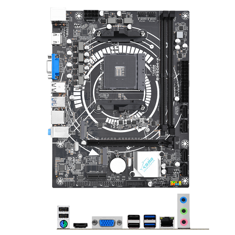 劲鲨B350M-K 主板